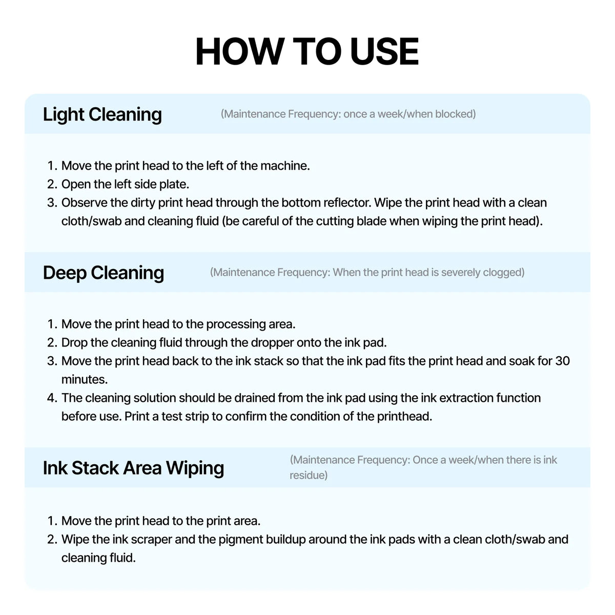 xTool Selected Apparel Printer 用クリーニング液（100ml）